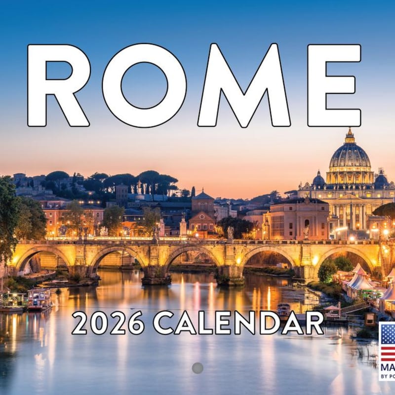 7x7 Wall Calendar 2026 - Etsy