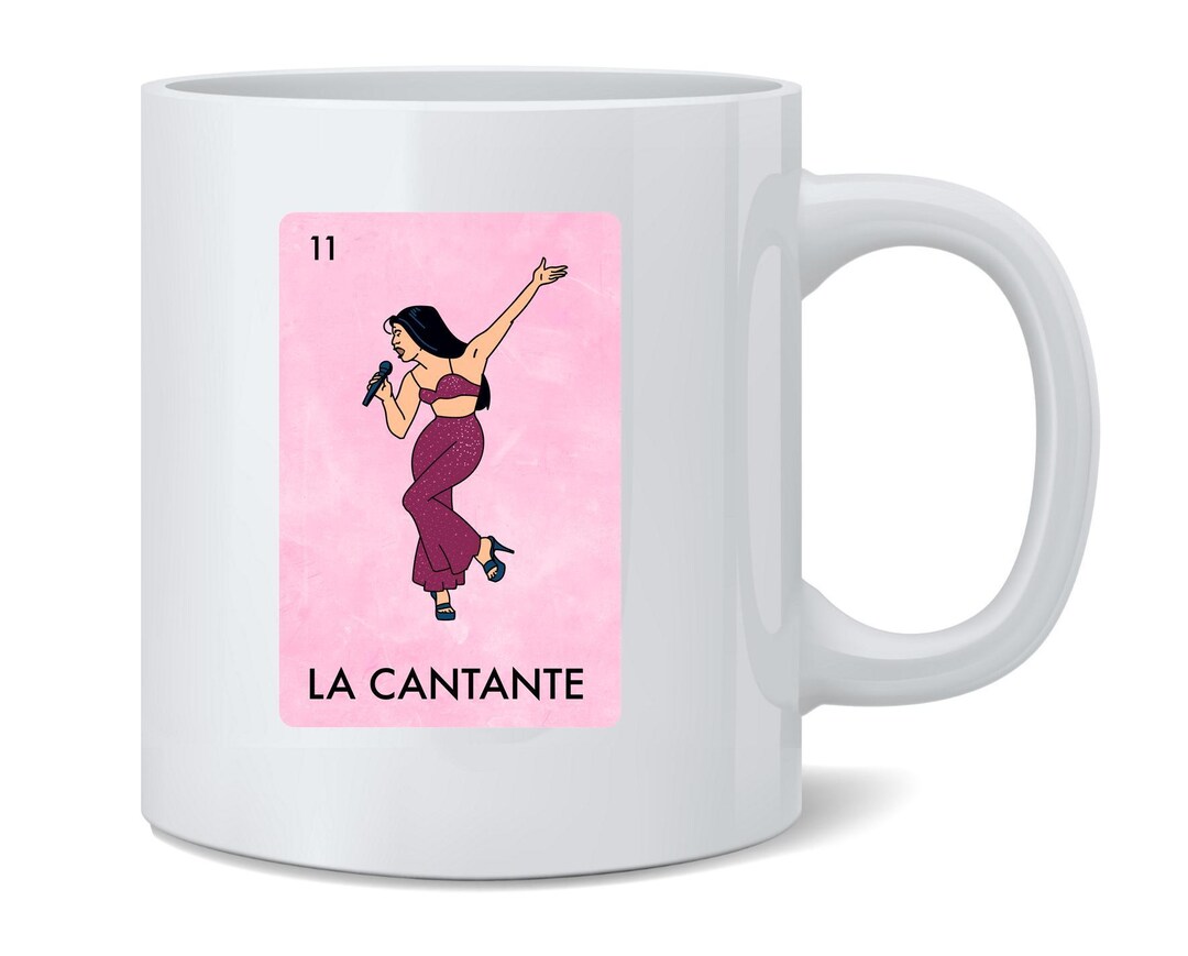 La Cantante Singer Mexican Lottery Parody Coffee Mug 12oz - Etsy