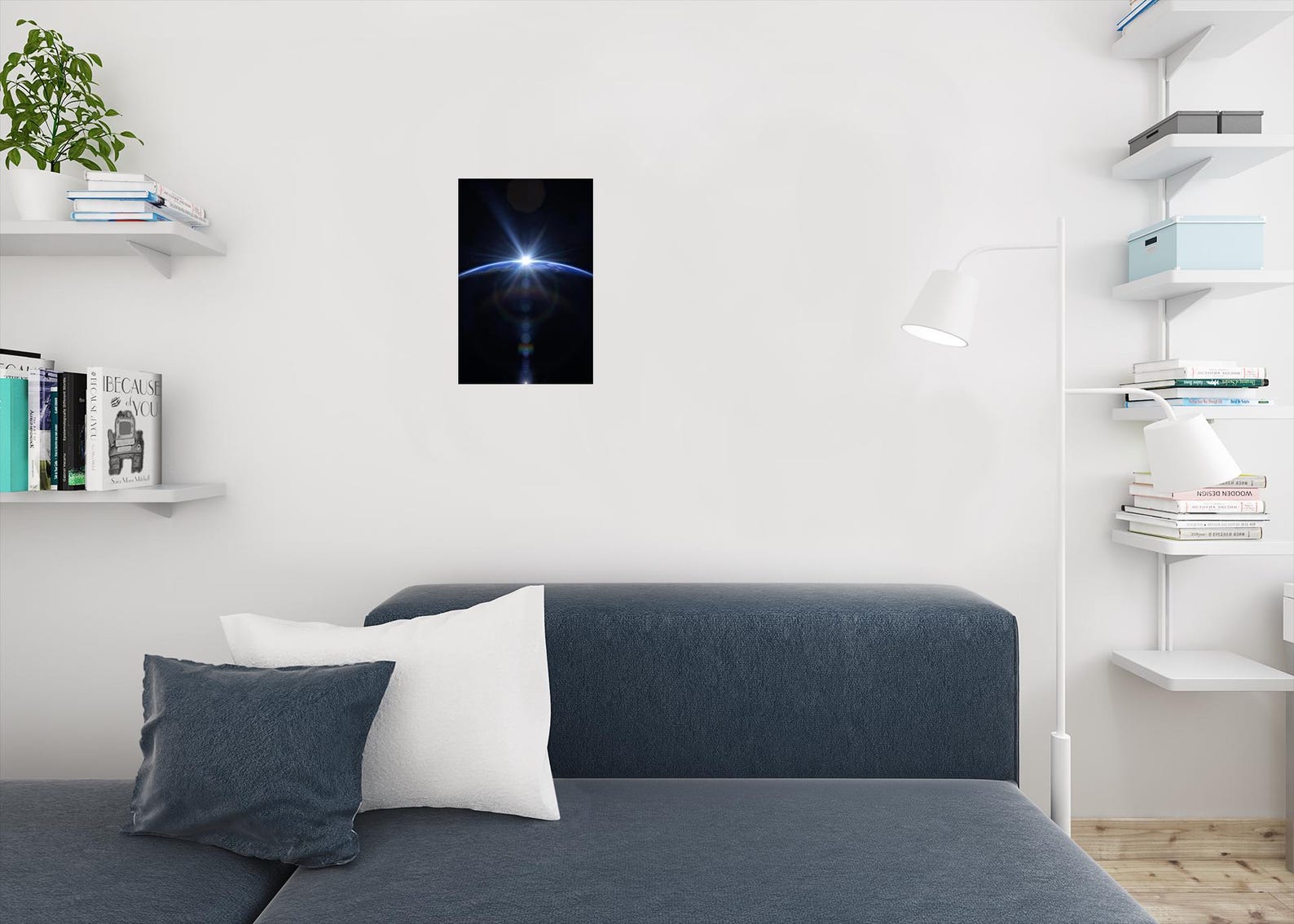 Sunrise Over Earth Photo Print - Space Wall Art (12x18) - Etsy