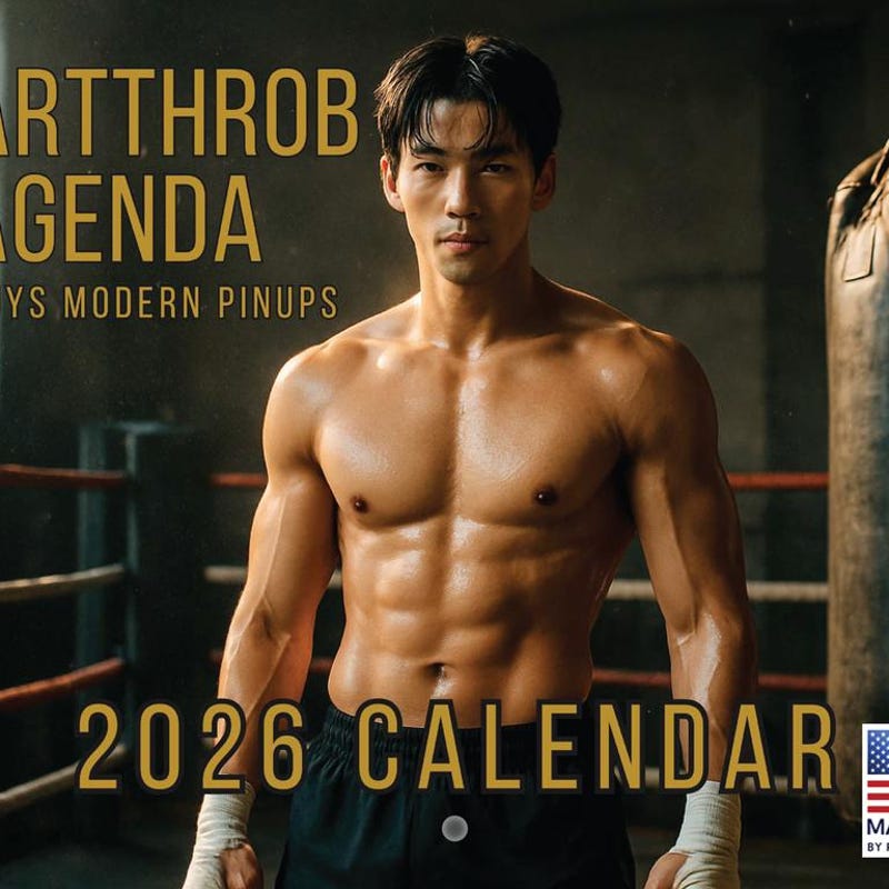 2026 Male Calendar - Etsy