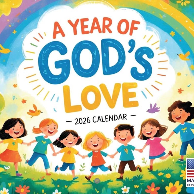 Girls Christian Calendar - Etsy