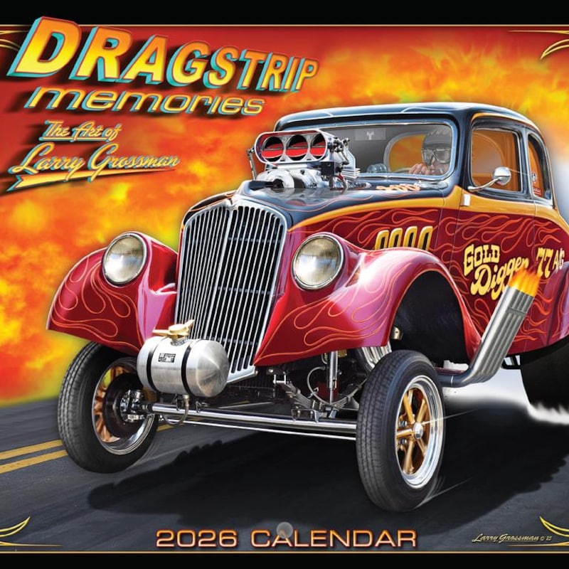 Hot Rod Calendars 2026 - Etsy