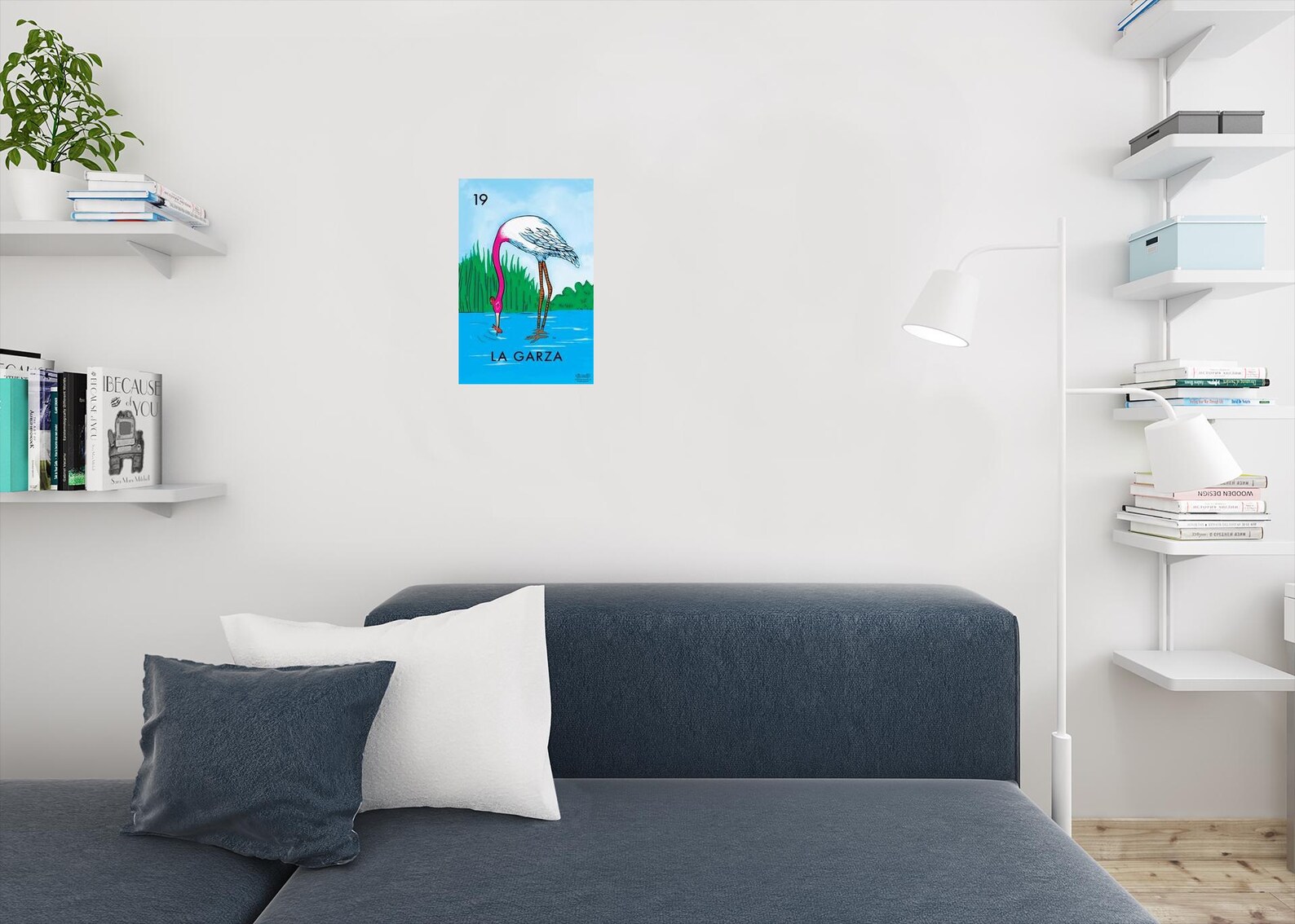 19 La Garza Heron Loteria Card Mexican Bingo Lottery Cool Wall Art ...