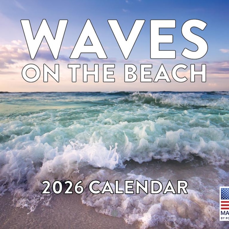 Ocean Theme Calendar 2026 - Etsy