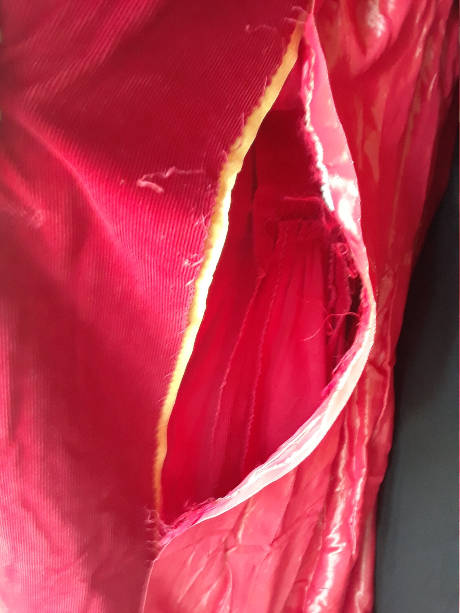 Victorian House Coat in Red Corduroy - Etsy