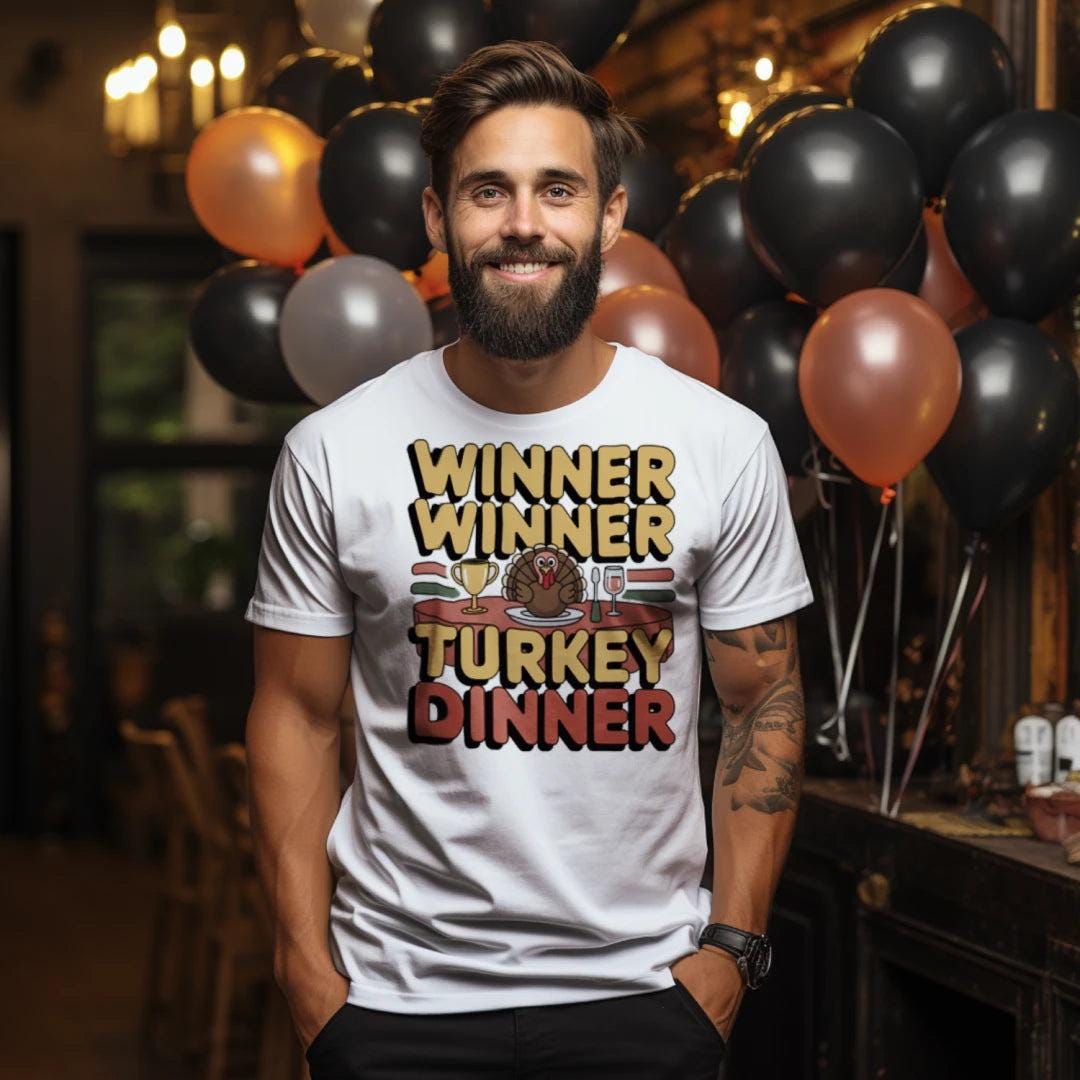 Winner Winner Turkey Dinner – Feast Like a Legend - Etsy