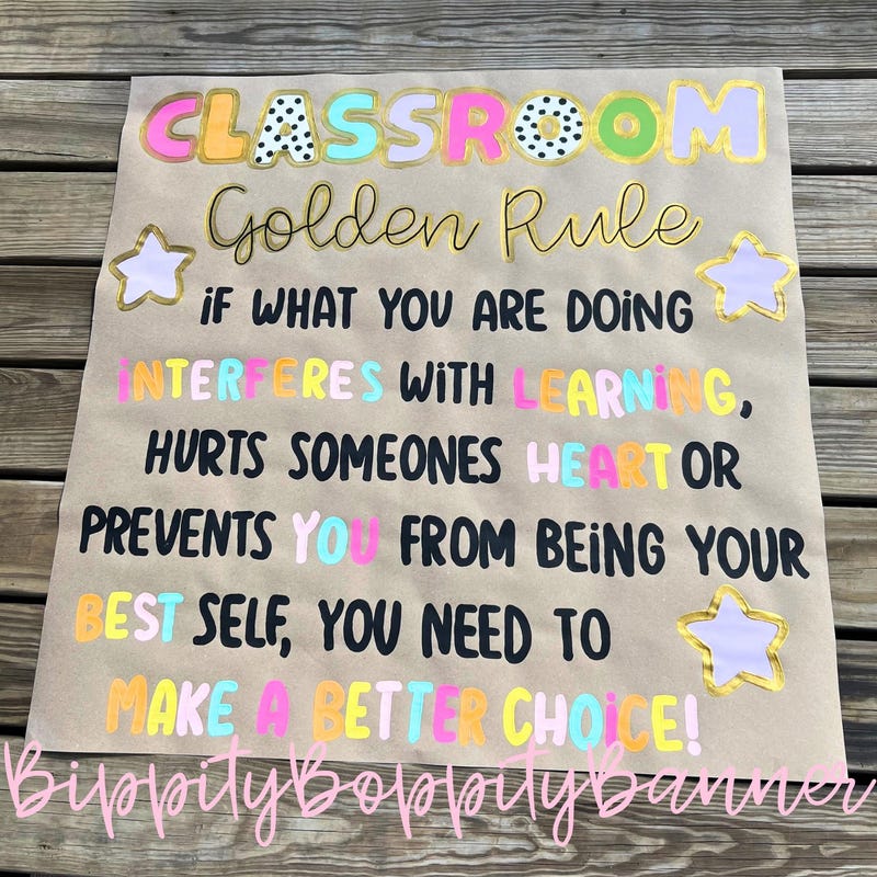 Classroom Rules - Etsy
