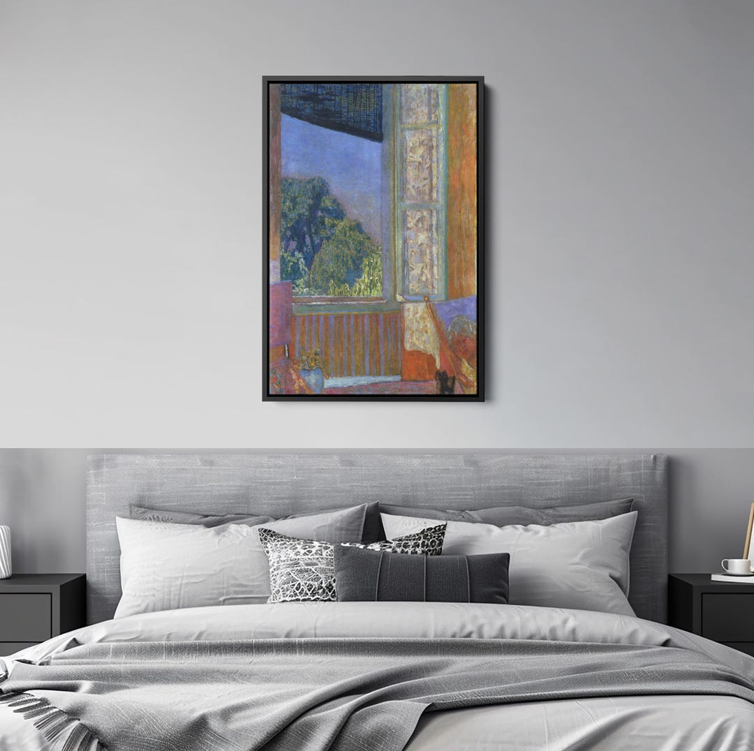 Pierre Bonnard the Open Window Art Print, Impressionist Poster, Famous ...