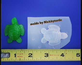 Sea Turtle Flexible Plastic Resin Mold | Etsy
