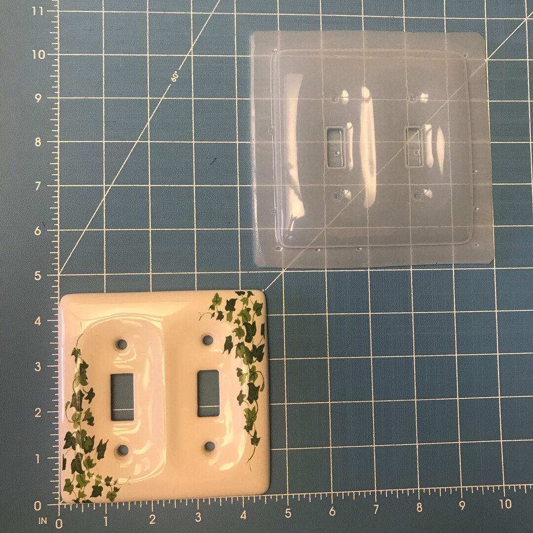 Light Switch 2 Double Molds Palette Flexible Plastic Resin - Etsy
