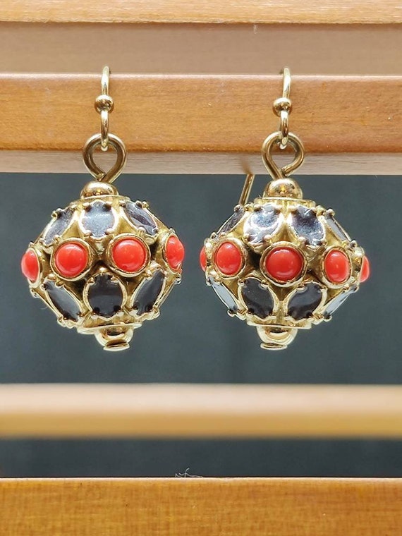 1970's Enamel Stone Jewelry Lot - Gem