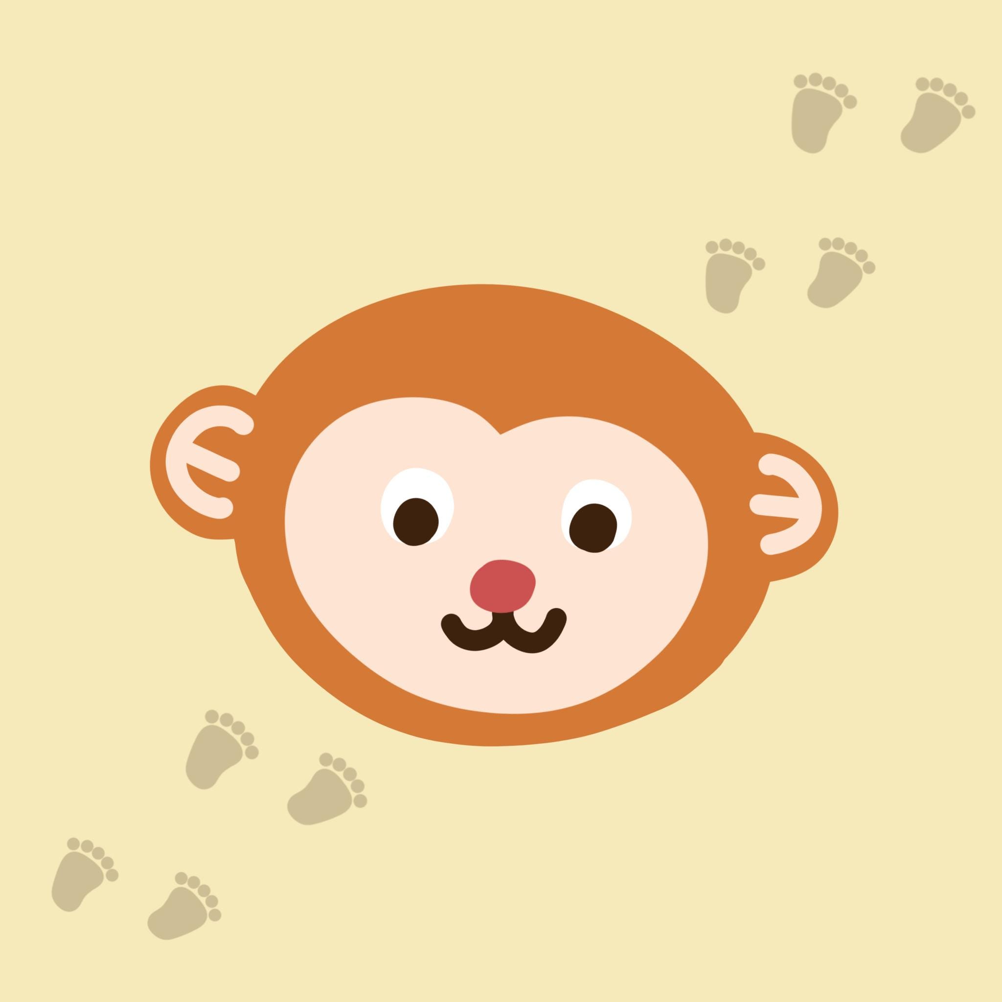 This is a Digital Download of 5 Cute Animal Faces. - Etsy