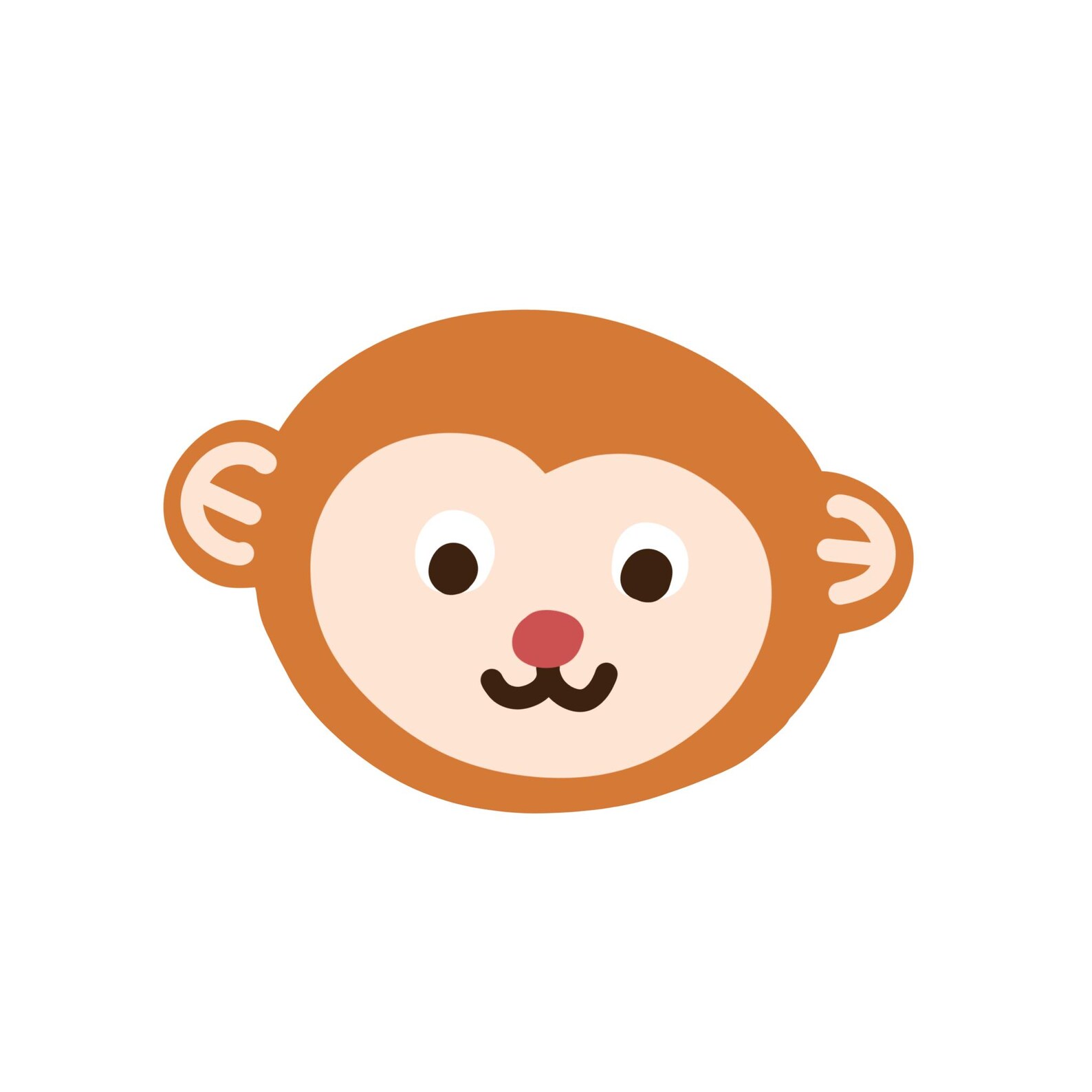 This is a Digital Download of 5 Cute Animal Faces. - Etsy