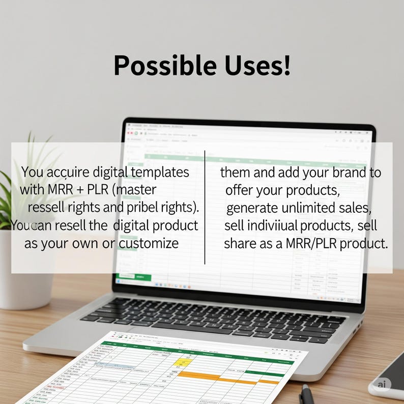 500+ Excel Bundle MRR + PLR - Excel Templates Templates Bundle / Sheets ...
