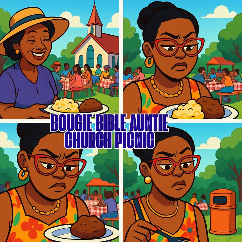 Bougie Bible Auntie Comic Creator: AI Cartoon Generator (chatgpt Plus ...