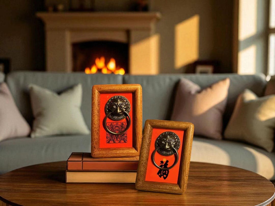 Hand-blessed Taoist Protection Talisman: Door God Gift Set-customizable ...