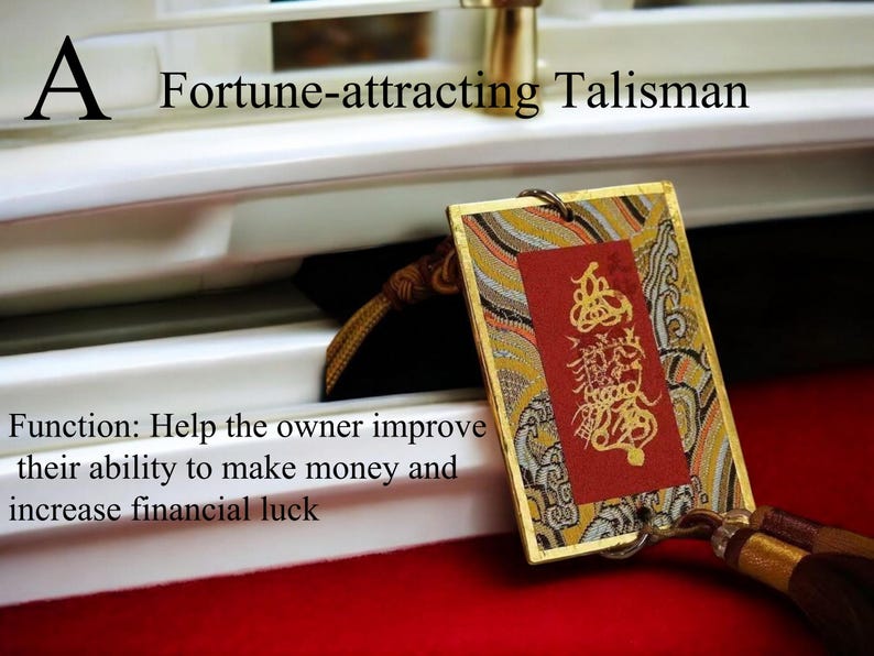 Hand-painted Taoist Talisman – Mystical Oriental Home Protection - Etsy