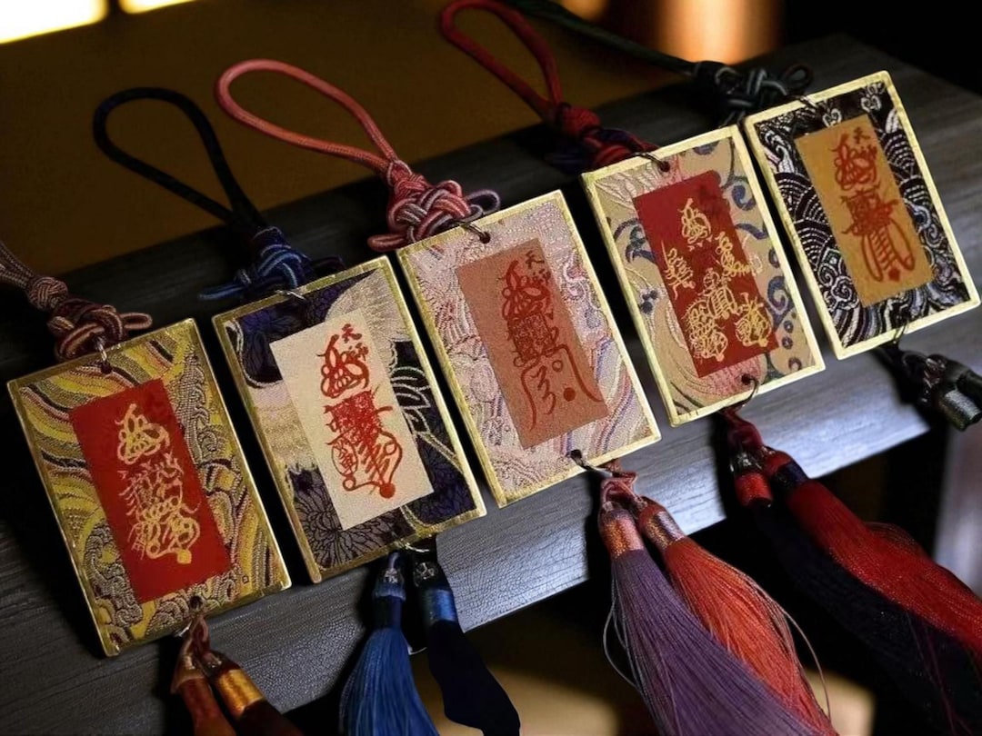 Hand-painted Taoist Talisman – Mystical Oriental Home Protection - Etsy