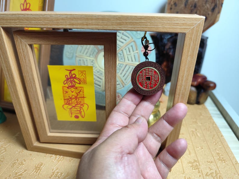 Taoist Feng Shui Protection Array | Hand-drawn Talisman & Zhong Kui ...