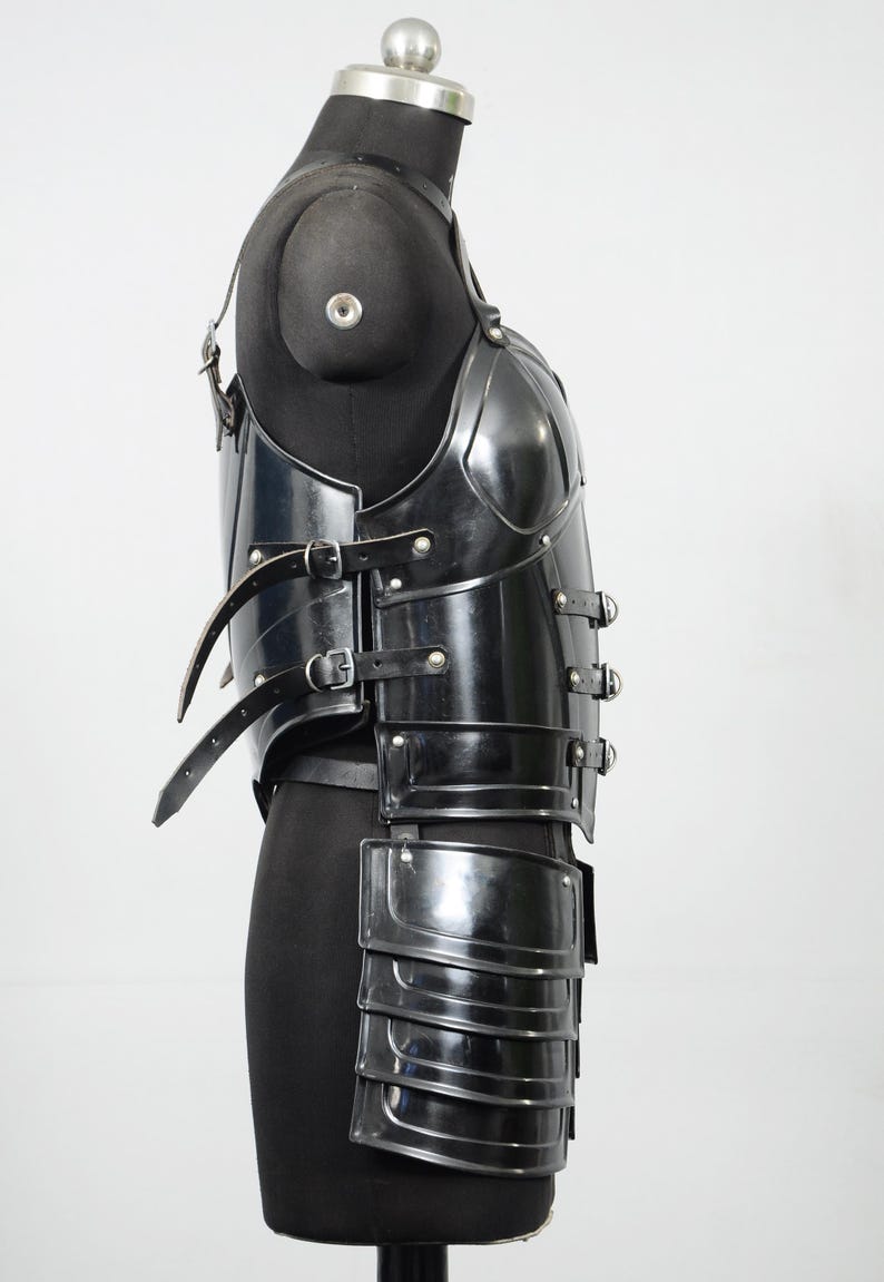 Lady Steel Knight Armor Cuirass Set: Renaissance Faire Costume LARP ...