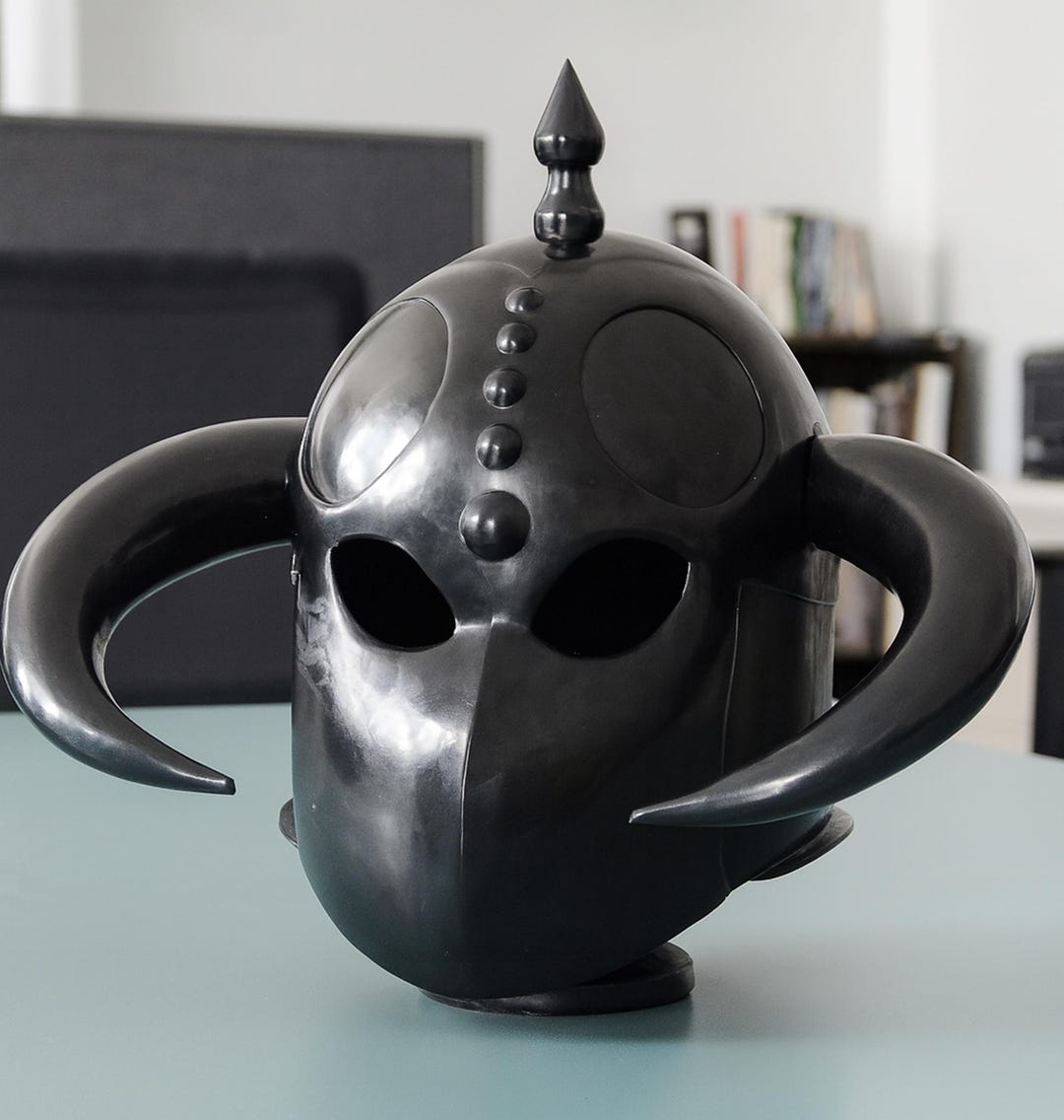 Medieval Death Dealer Helmet With Liner & Horns Handcrafted Steel ...