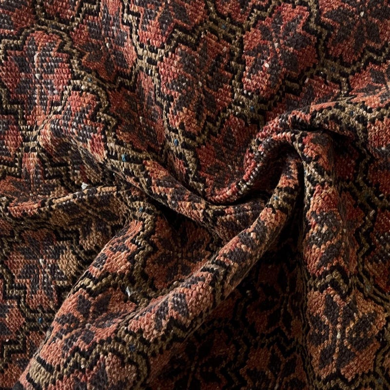 Red Persian Accent Rug - Etsy UK