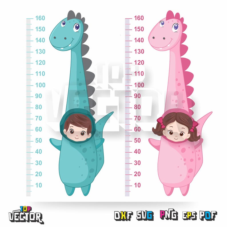 ANIMATED DINOSAUR HEIGHT METER, Dinosaur Height Meter, Png, Eps, Pdf ...