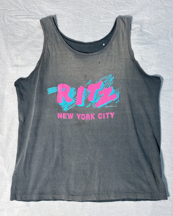 1980s the Ritz NYC Rock Club Tank–XL - Gem