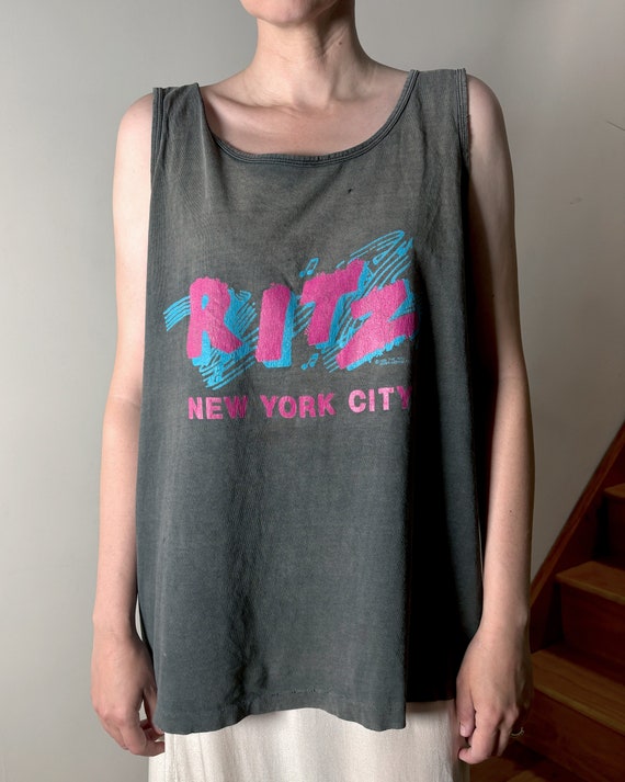 1980s the Ritz NYC Rock Club Tank–XL - Gem