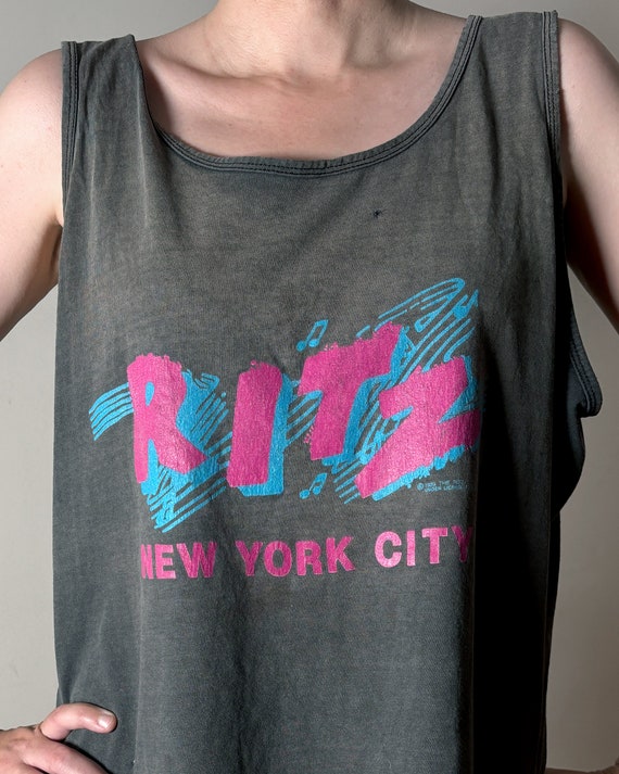 1980s the Ritz NYC Rock Club Tank–XL - Gem
