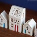 Tiny Ceramic Holiday Church Porcelain Chapel Minimalist Christmas Decor ...