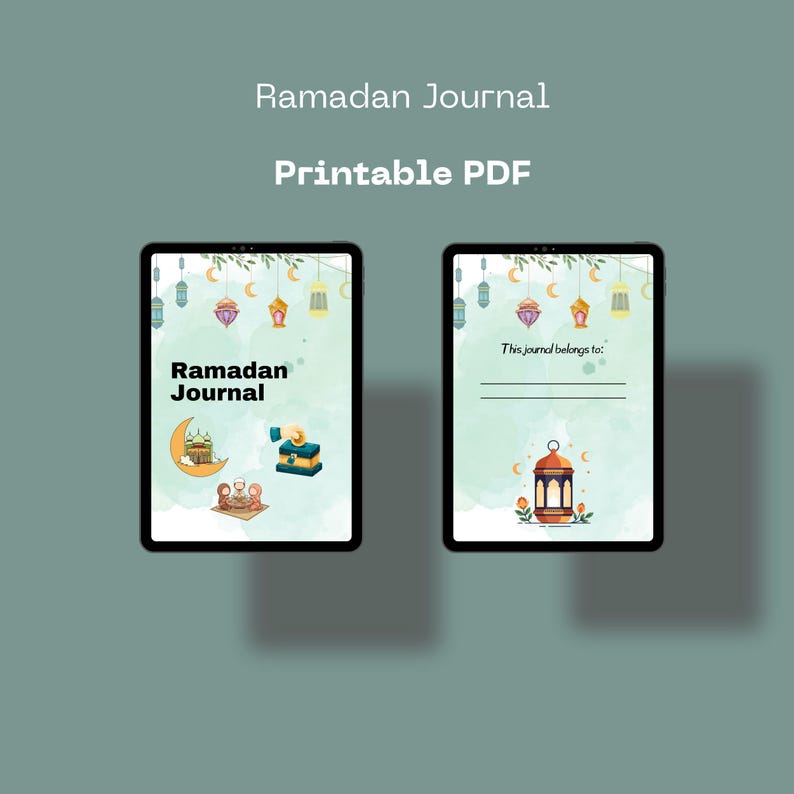 Ramadan Journal for Kids Printable | Islamic Activity Book PDF | Muslim ...