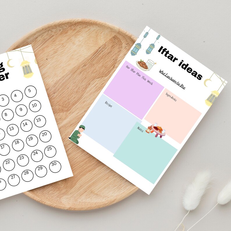 Ramadan Journal for Kids Printable | Islamic Activity Book PDF | Muslim ...