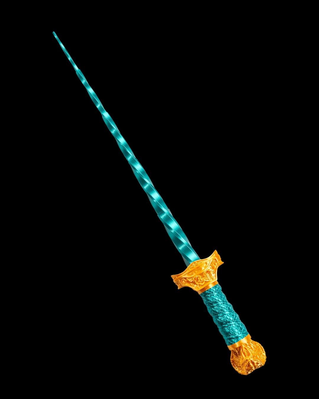 Serpents Coil Spiral Blade Toy Sword Retractable Kids Sword Fantasy ...