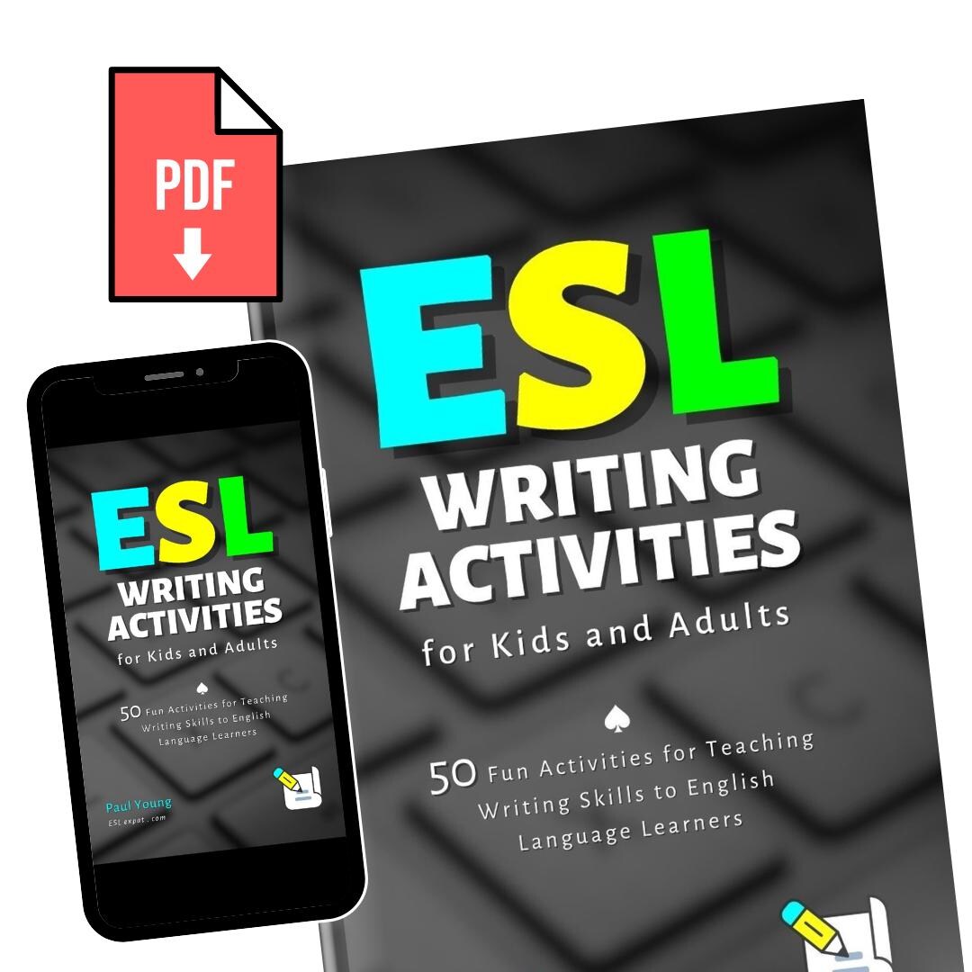 ESL Writing Activities: 50 Engaging Exercises for English Learners (PDF ...