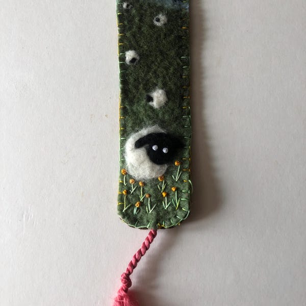 Felt Bookmark - Etsy