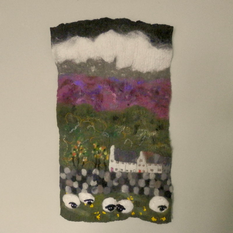 Felt Landscape - Etsy