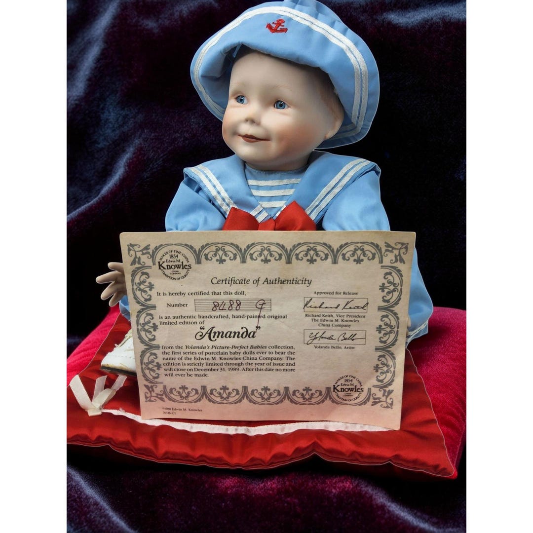 Vintage 1988 Ashton Drake Picture Perfect Babies Collection Amanda ...