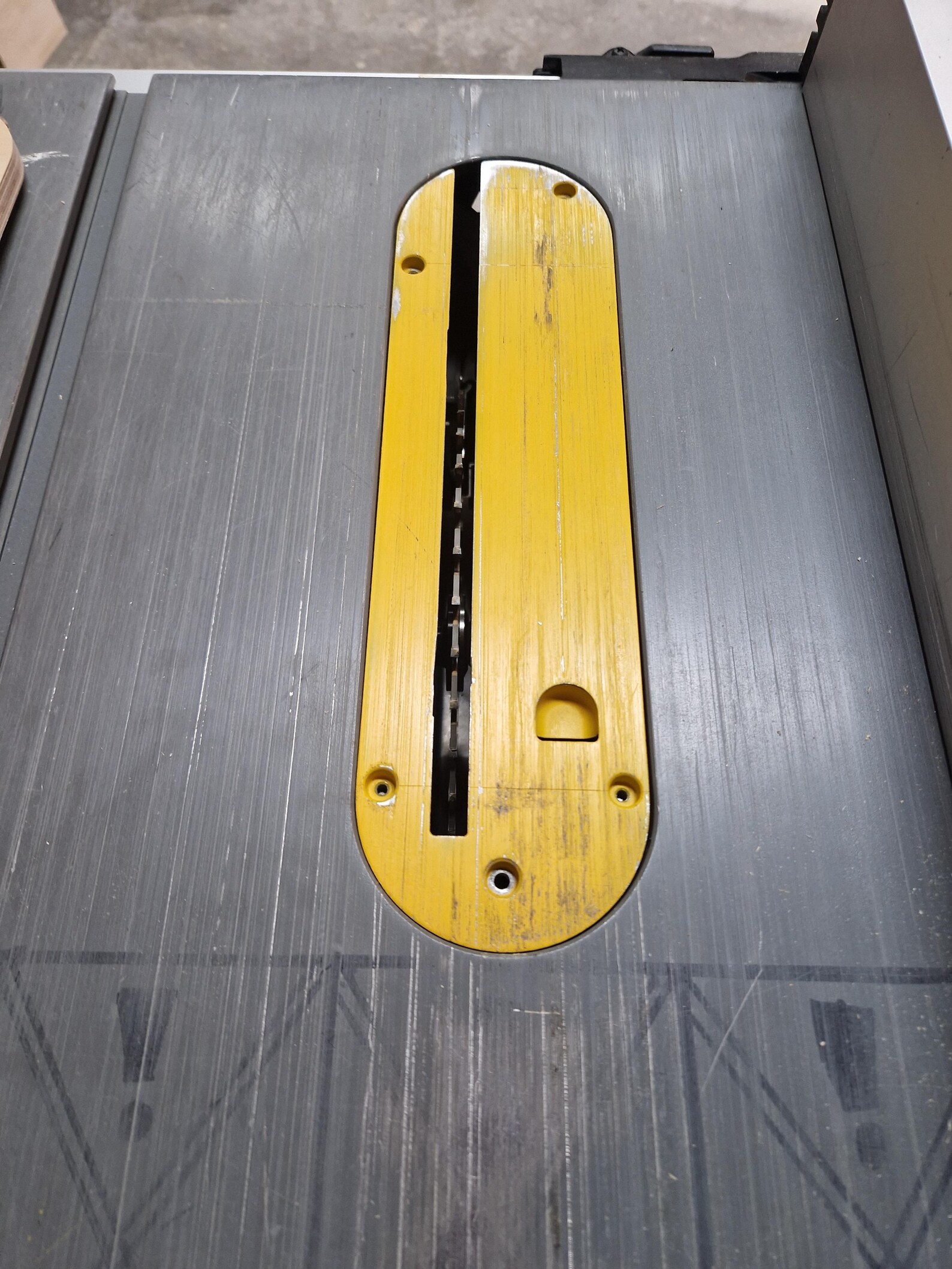 Zero Clearance Insert Compatible With Table Saw Dewalt DWE7492,DWE7491 ...