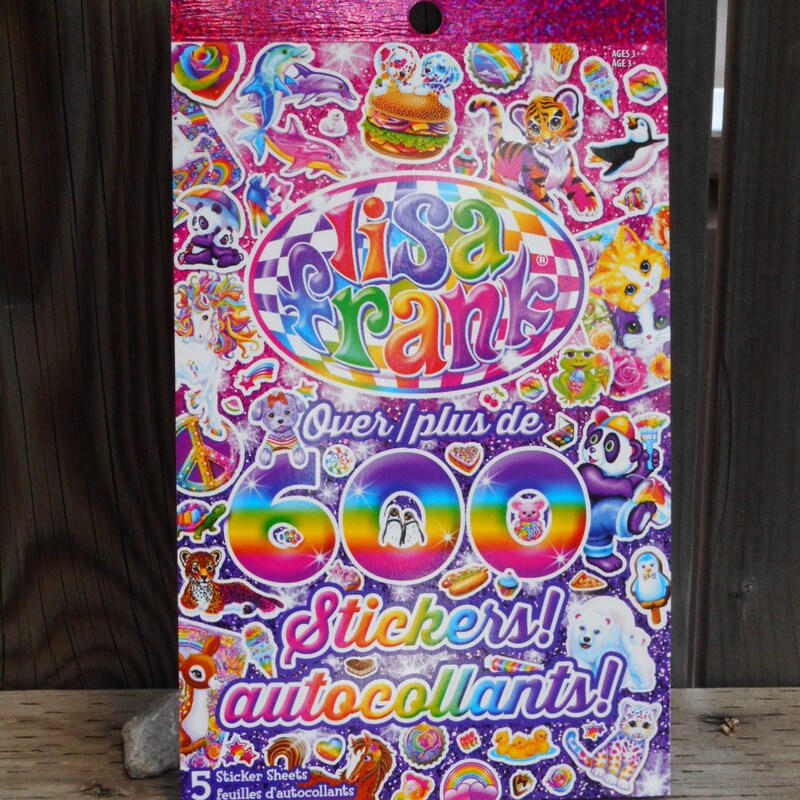 Lisa Frank Stickers - Etsy