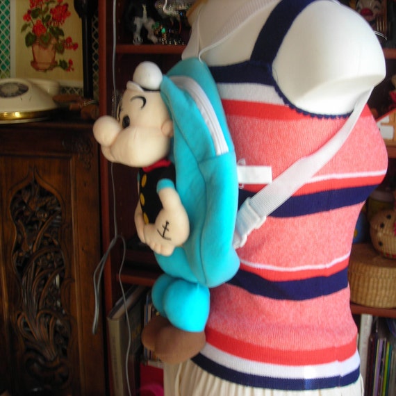 Rare. Vintage Popeye The Sailor Backpack. Classic Am… - Gem