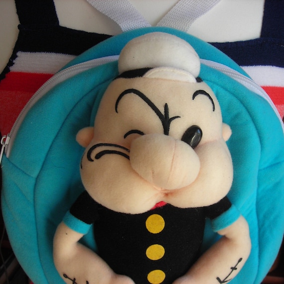 Rare. Vintage Popeye The Sailor Backpack. Classic Am… - Gem