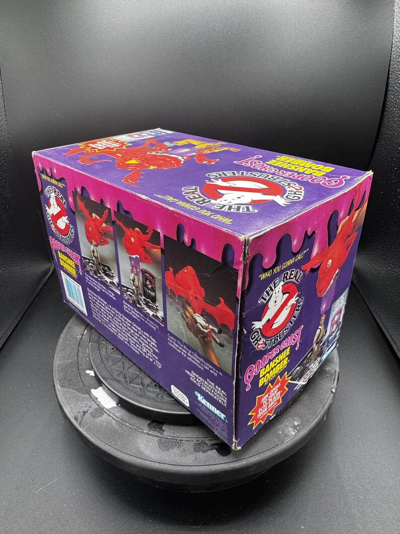 Real Ghostbusters Banshee Bomber Gooper Ghost RARE Original Box - Etsy