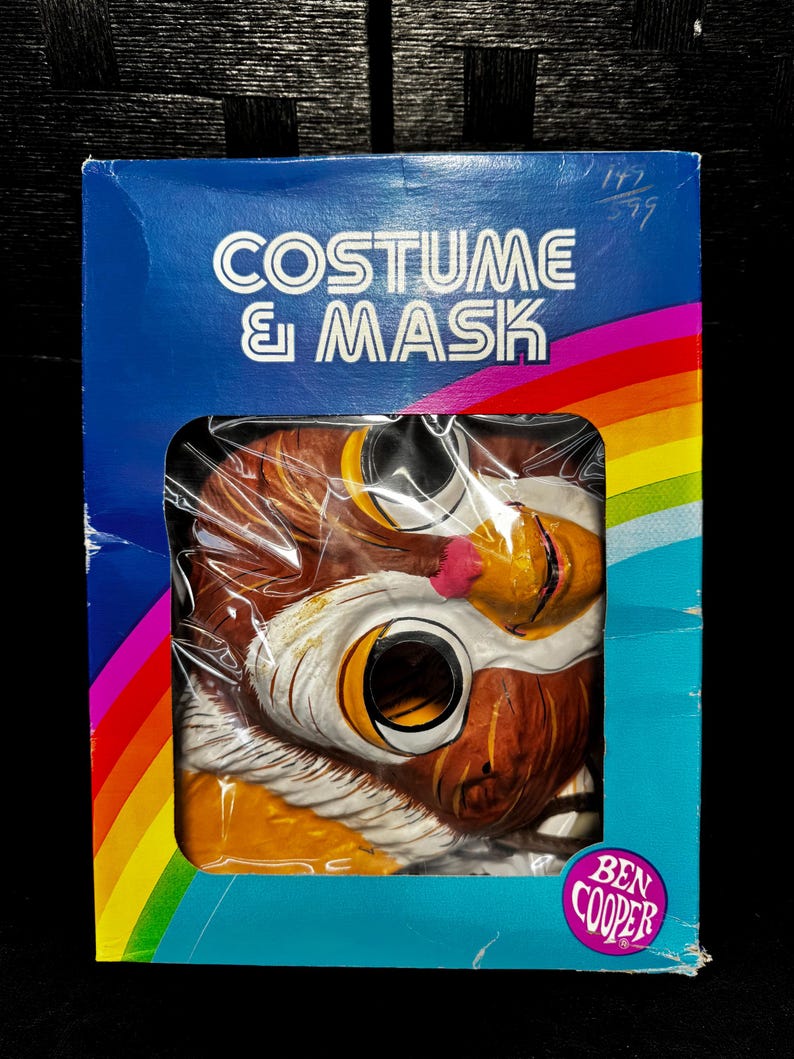Vtg Ben Cooper Gremlins Gizmo 1984 Halloween Costume - Etsy