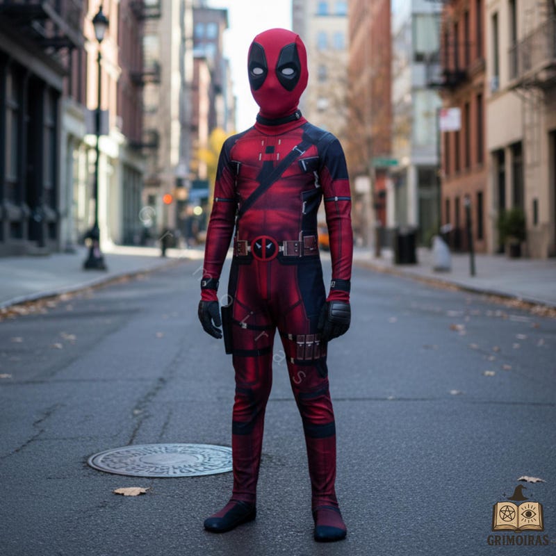 Deadpool Kids Costume - Etsy