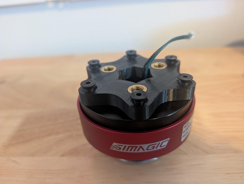 Sim Racing Wheel Adapter: 3-bolt Circle Track to 70mm Hub - Etsy