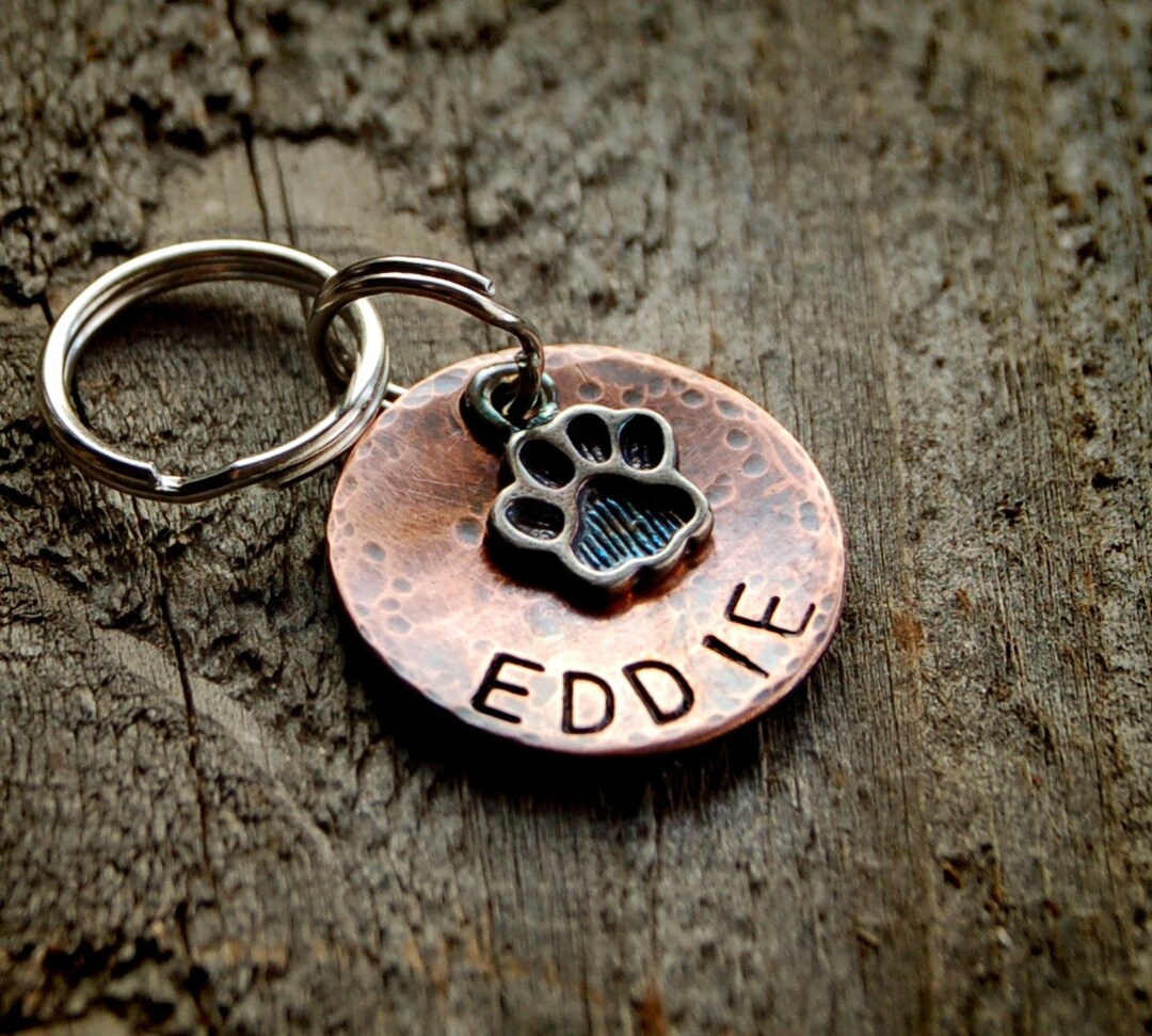Dog Tags, Dog Tags for Dogs, Pet ID Tags, Custom Pet ID, Hand Stamped ...