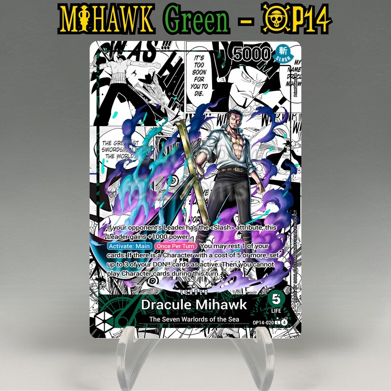 Op 14 One Piece Tcg Leaders - Etsy