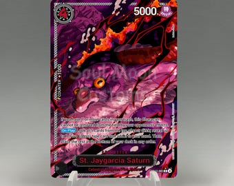 One Piece IMU Gorosei TCG Proxy, Elders St. Jaygarcia Saturn Character ...