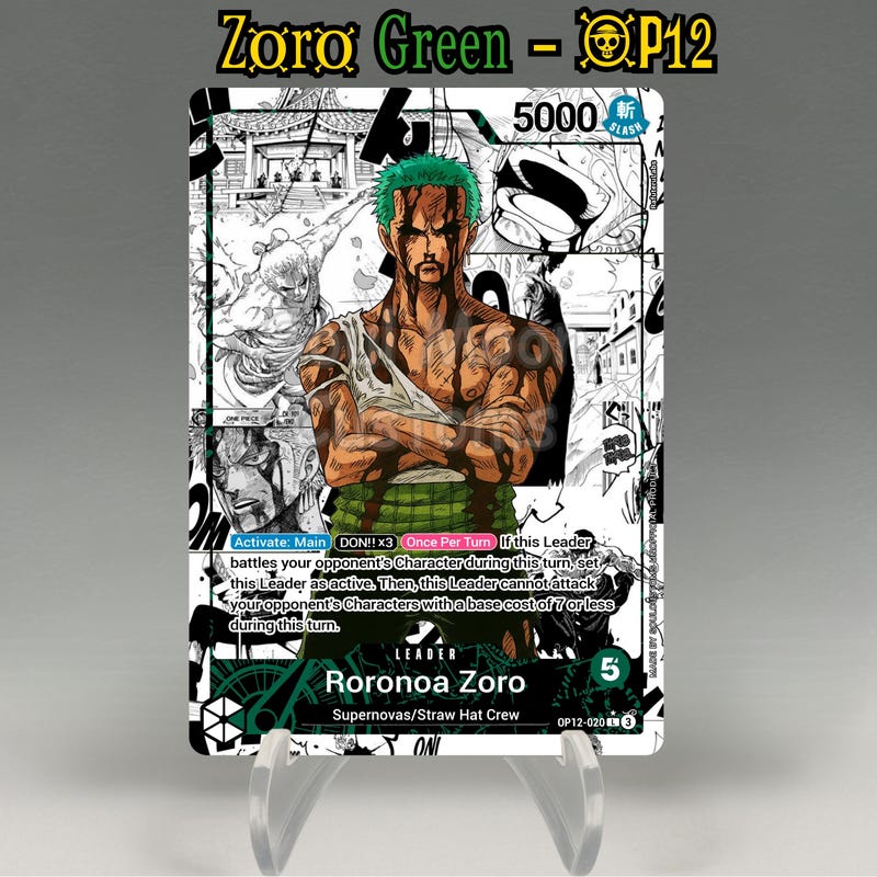 One Piece Proxy Cards - Etsy